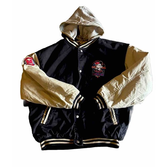 Disney | Jackets & Coats | Vintage Mickey Mouse Disney Store Varsity ...